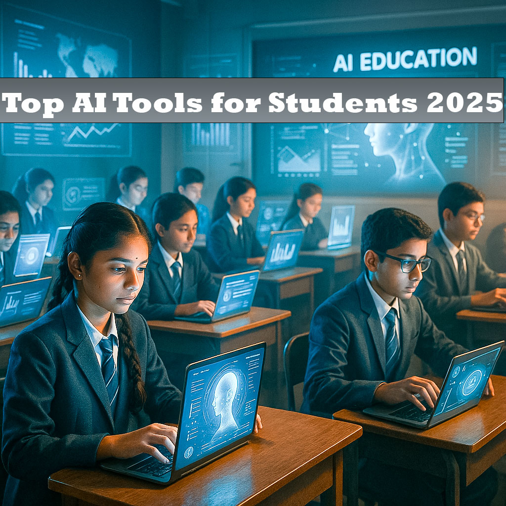🚀 Top AI Tools for Students 2025 – पढ़ाई को आसान और तेज़ बनाएं (Free ...